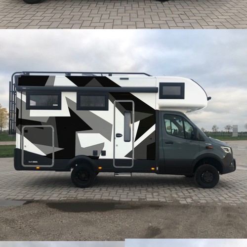 Designs | Hide our RV! - DAZZLE, urban camouflage - or better idea ...