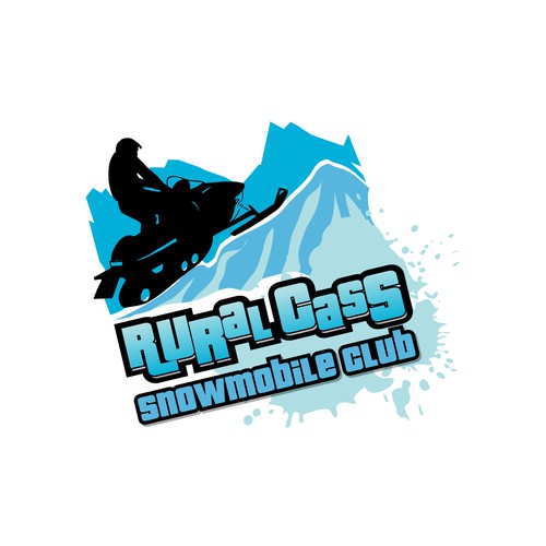 Dynamic looking Snowmobile Club logo | Logo design contest