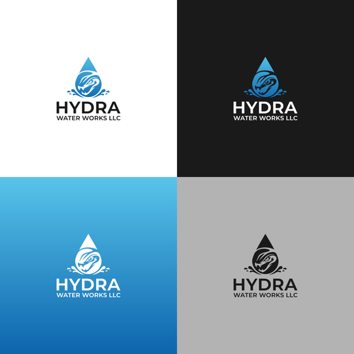 Designs | Hydra Water Works LLC Power Washing Logo Design | Logo design ...