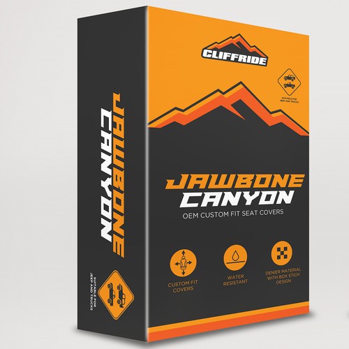 Seat Cover Retail Box | Product packaging contest