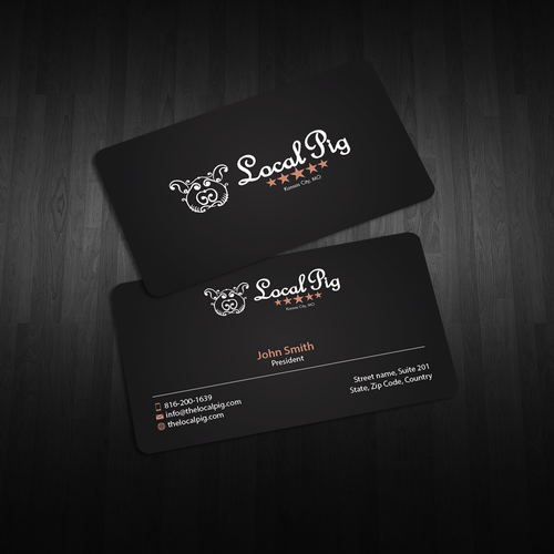 Local Butcher Shop - Business Card | Business card contest