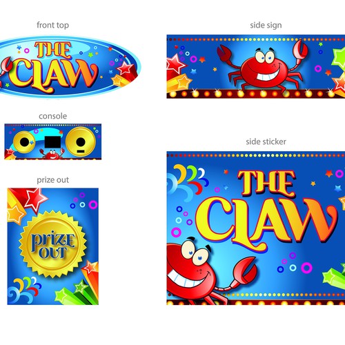 Create new graphics for a Claw machine | Other design contest