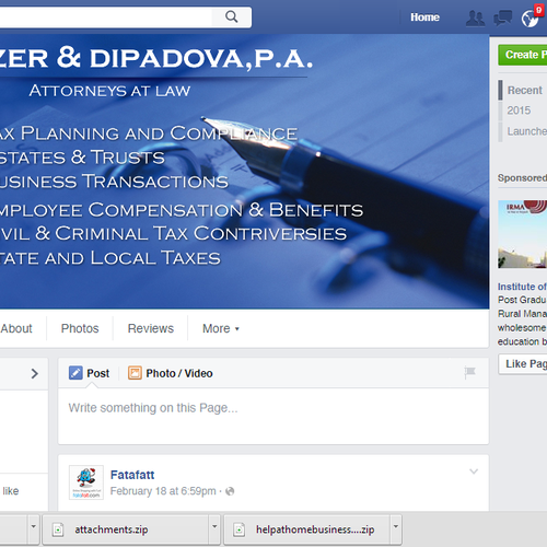 Create a Capturing Facebook Cover Image for Law Firm | Facebook cover ...