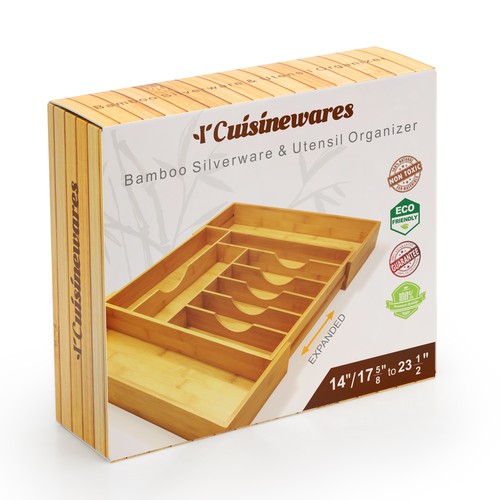 Design a Package on a box for Cuisinewares in the kitchen space ...
