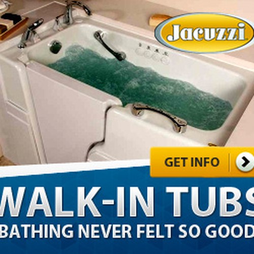 Designs | Jacuzzi Walk In Bathtub Banner Ads | Banner ad contest