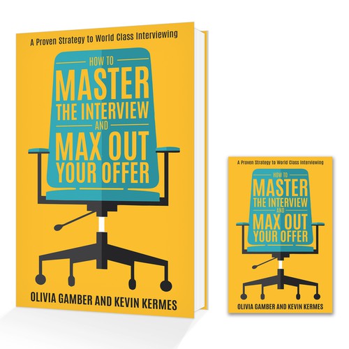 Master the Interview Book Cover Design Contest | Book cover contest
