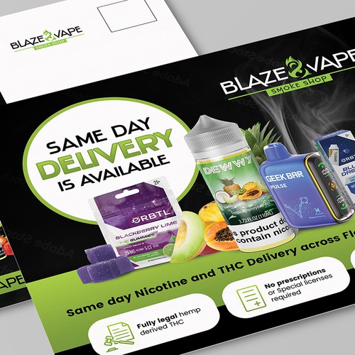 Designs | Vape & THC Direct Mailer | Postcard, flyer or print contest