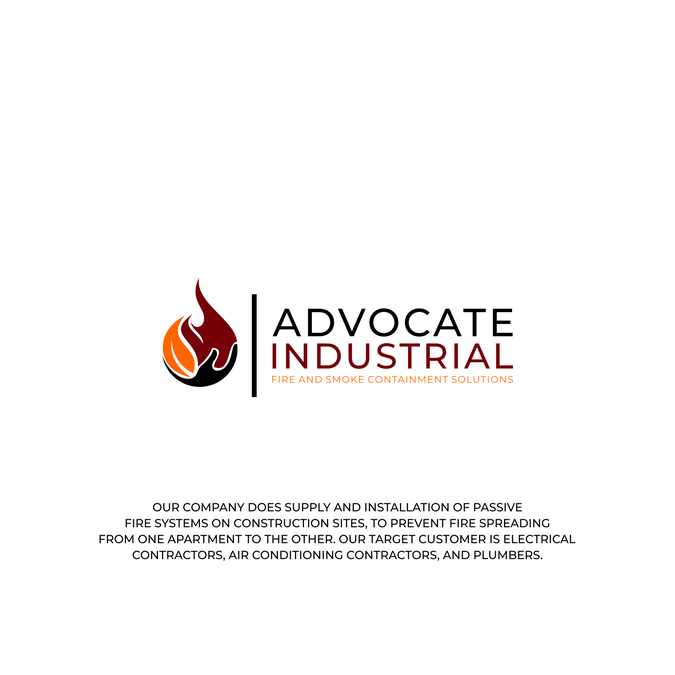 Advocate Industrial Fire Stopping | Logo & business card contest