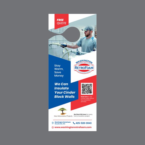 Designs | Washington RetroFoam Door Hanger 1 | Postcard, flyer or print ...