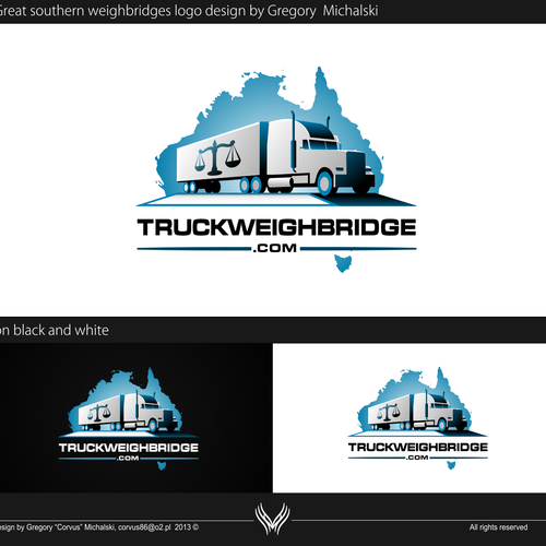 Create the next logo for Www.truckweighbridge.com.au or great southern ...