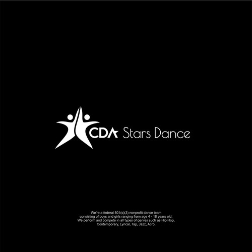 Create an fun & intriguing dance inspired logo for CDA Stars nonprofit ...