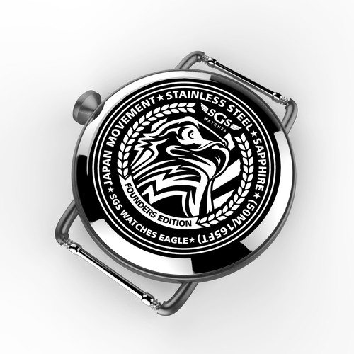 WANTED: Men's Watch Back Plate Engraving - Eagle | Merchandise contest