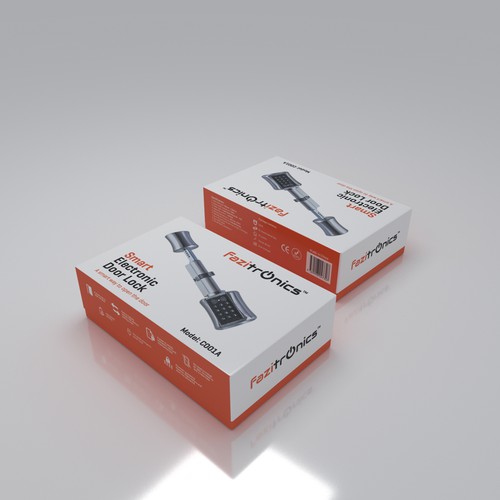 Designs | Product packaging for smart electronic door lock | Product ...