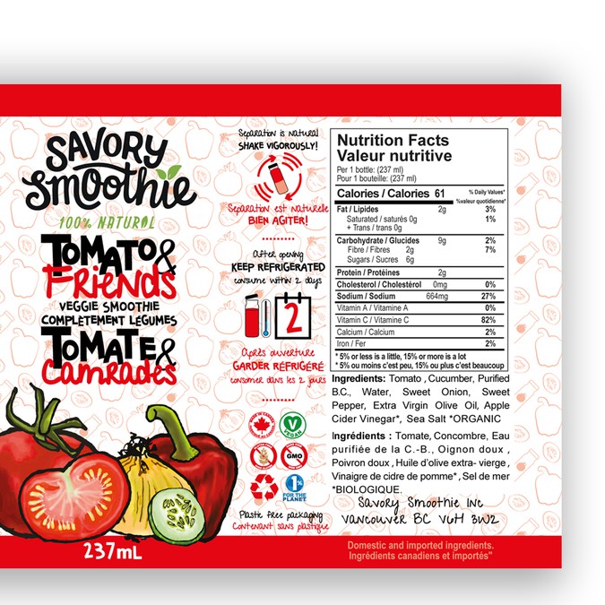 Smoothie Bottle seeks Fun, Friendly, but Premium label...are you my ...