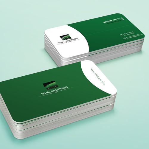Create professional and Modern business card | Business card contest