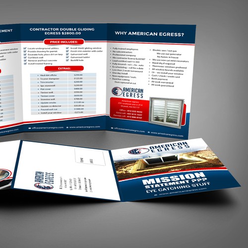 Construction Company Brochure - All Content Provided | Brochure contest