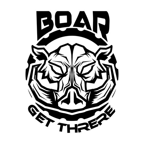 Create A Bad Ass Logo Update For Boar Wheel Logo Design Contest