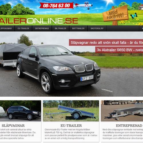 Designs | TrailerOnline.se needs a new clean professional banner ...