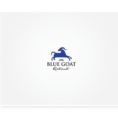 Designs | Restaurant Logo The Blue Goat | Logo design contest
