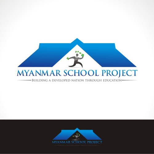 Myanmar Education Logo Logo For Myanmar School Project | Logo Design