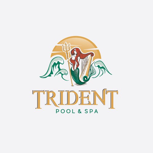Trident Mermaid | Logo design contest