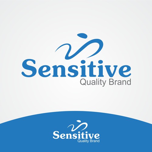 Create a new, tridimensional logo for brand SENSITIVE | Logo design contest