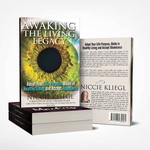 Create a Nonfiction Book Cover with potential for 2 other follow-up ...