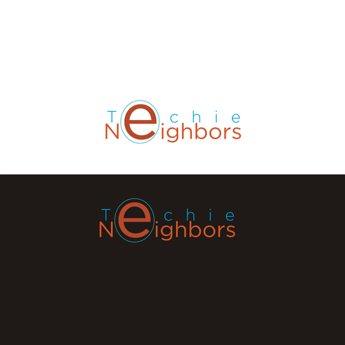 Build a logo suited to retail signage and web for Techie Neighbors ...