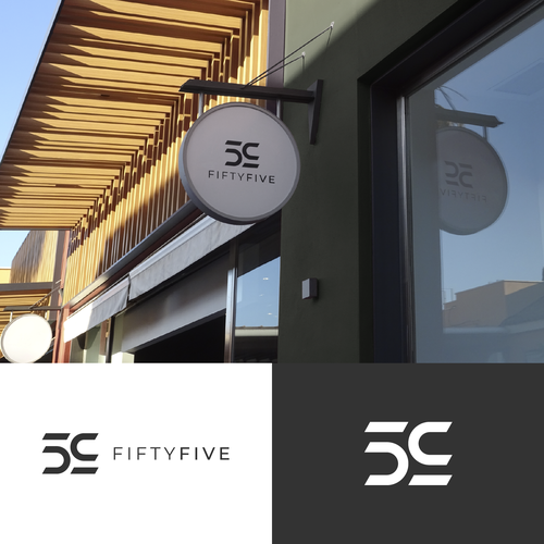 Designs | Skyrise designs: elevate the „fiftyfive“ logo | Logo design ...