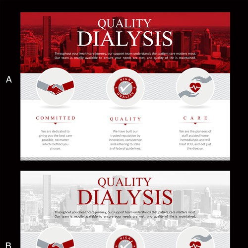 Healthcare: Dialysis | Brochure contest
