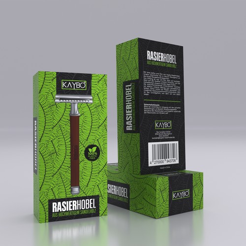 Designs | Design a premium safety razor package appealing to health ...