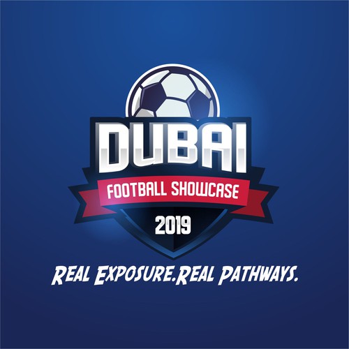 DUBAI FOOTBALL SHOWCASE | Logo design contest