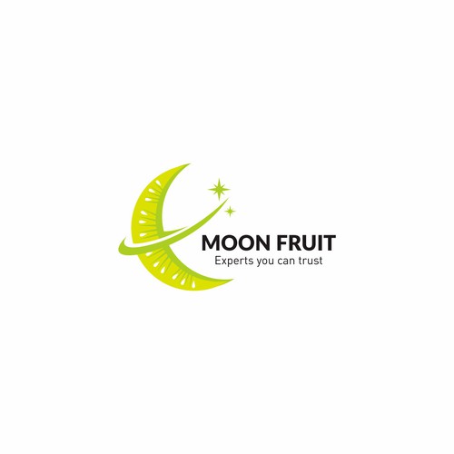Designs | Need a fun logo for a brand called "MoonFruit" | Logo design ...