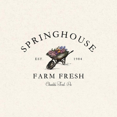 Designs | Unique! 1 logo for Springhouse, representing a Farm shop and ...