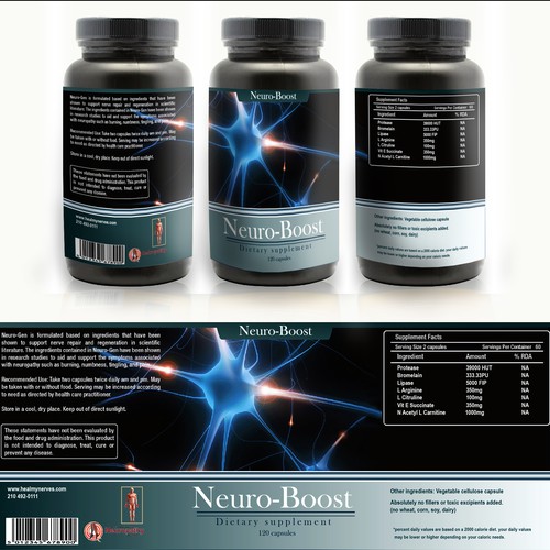 Neuro-Boost | Product label contest