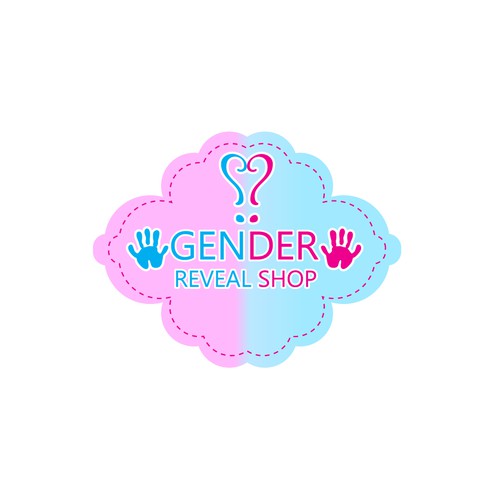 Gender Reveal Website Needs a Hip, Fun Logo! | Logo design contest