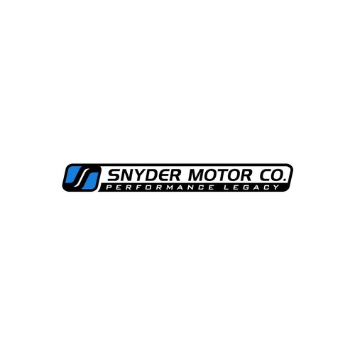 Designs | Create a Timeless Logo for Snyder Motor Company: Celebrating ...