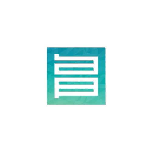 Create a typographical logo/monogram for front end web developer ...