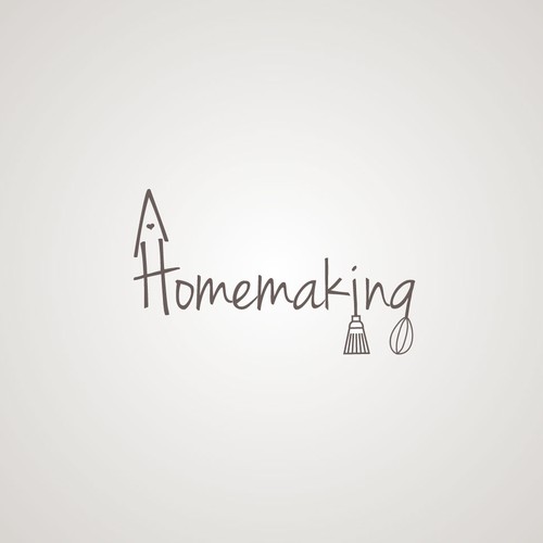 Create a modern logo for the old fashioned work of Homemaking. | Logo ...
