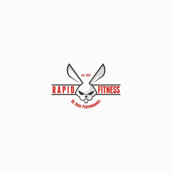 Design the Rapid Fitness rabbit!! Get hopping!! | Logo design contest