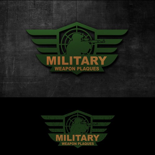 Logo for a Replica Military Weapon Plaques. | Logo design contest
