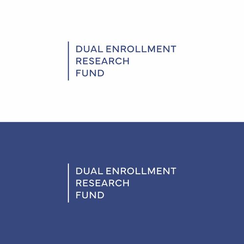 Designs | Dual Enrollment Research Fund | Logo design contest