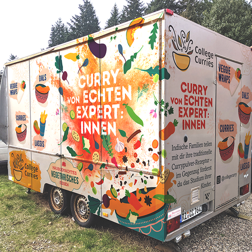Designs | Veggi Food Trailer | Car, truck or van wrap contest