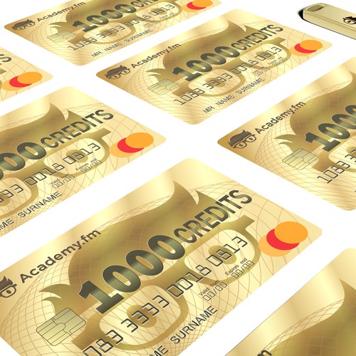 Create a Beautiful Golden "Credit" Card! | Product packaging contest