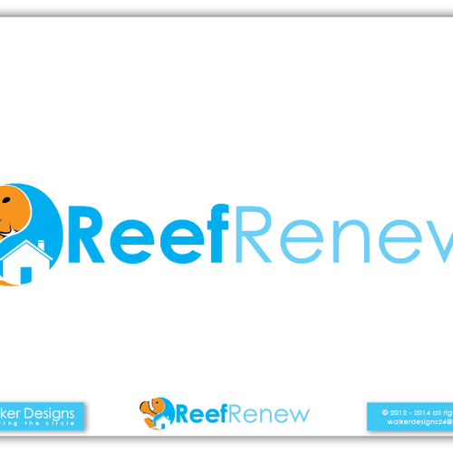 Create an eye catching logo for aquarium service Reef Renew | Logo ...