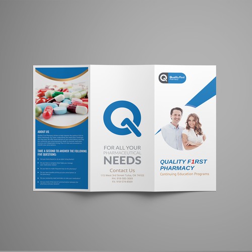 Quality First Continuing Education Brochure | Brochure contest