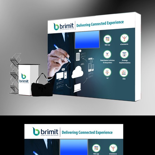 Technology company booth graphics | Other business or advertising contest