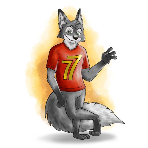 Designs | "silver fox 77" (cartoon/comic style) for our new website ...