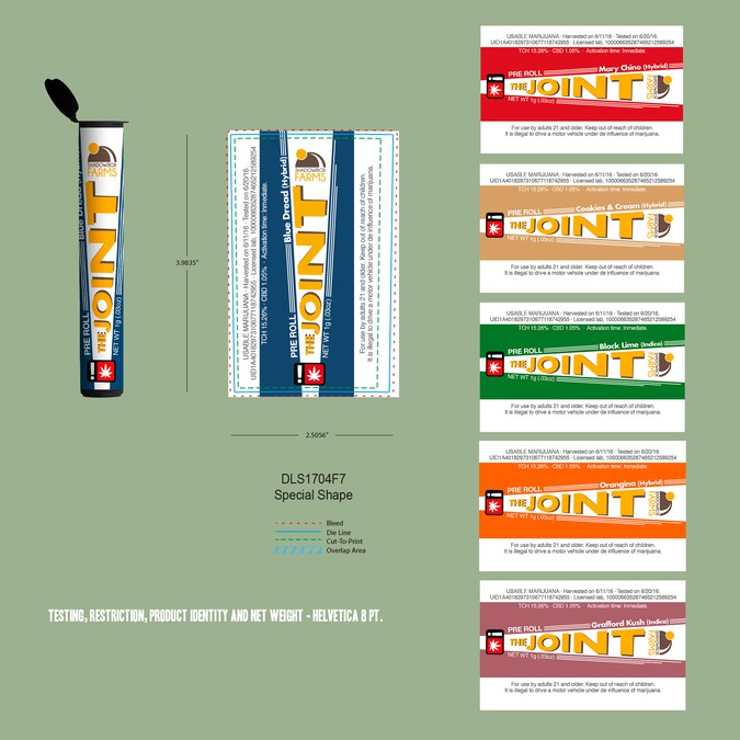 Pre-Roll Contest for Cannabis Farm | Product label contest