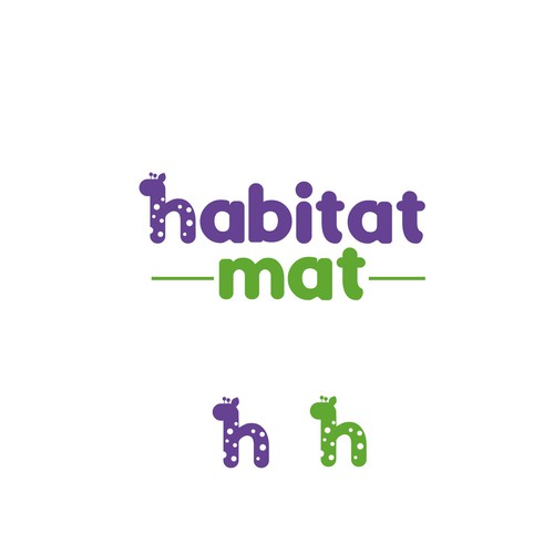 Designs | Fun animal-centric logo for brand of kids play mats | Logo ...
